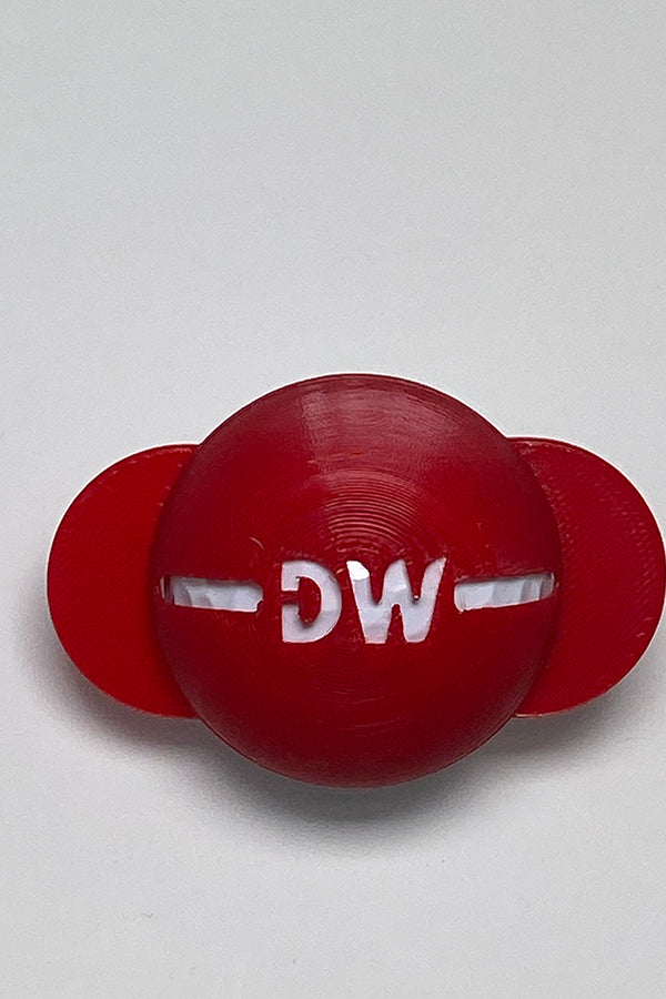 Personalized Golf Ball Marker Stencil with Alignment Lines - 3D Printe ...