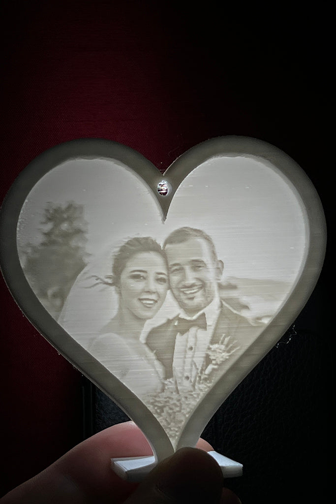 Lithophane Heart – 3D Monster Design